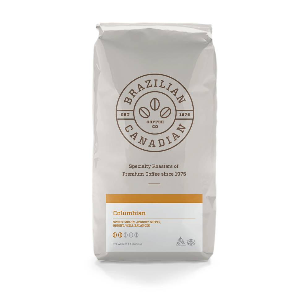 Colombian Single Origin Coffee in Toronto - Brazilian Canadian Coffee Co.